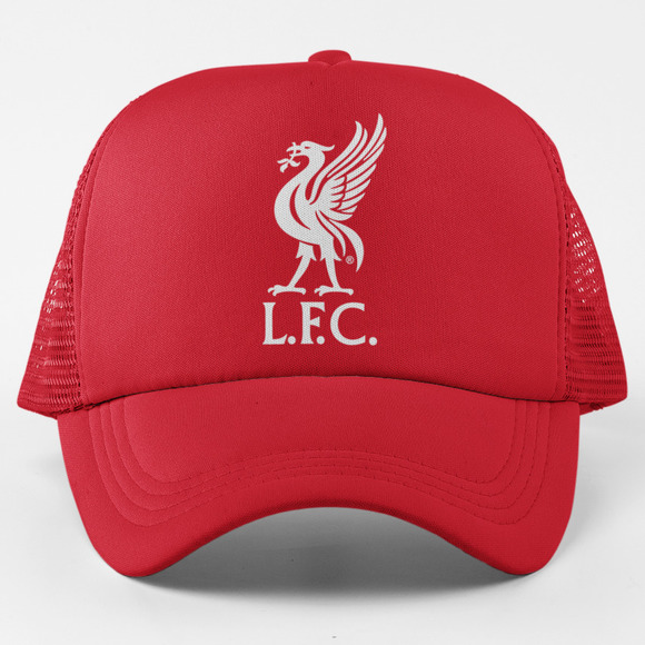 Accessories | New Liverpool Fc Trucker Mesh Snapback Hat Red | Poshmark